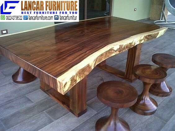 Meja Trembesi - LANCAR FURNITURE - LANCAR FURNITURE